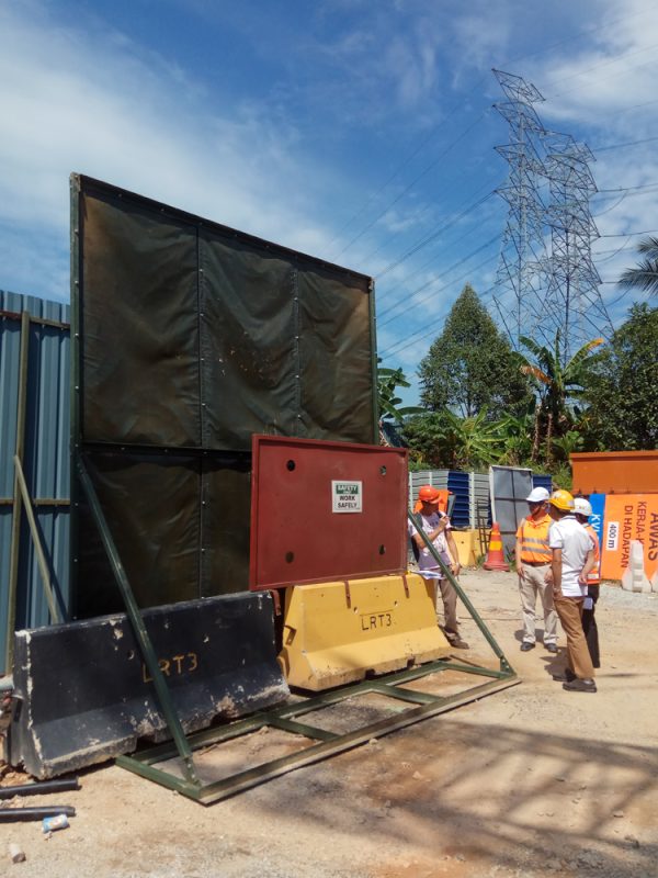 Piling Shroud (SET UP) - Pertac Resources Sdn Bhd