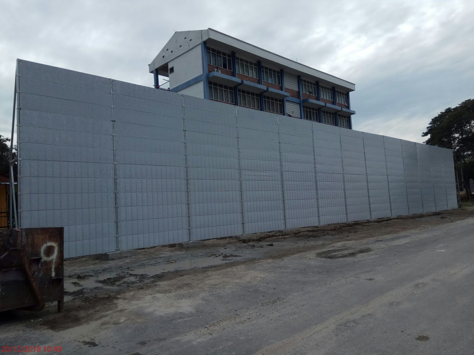 PerMAP Lite Metal Noise Barrier Panels - Pertac Resources Sdn Bhd